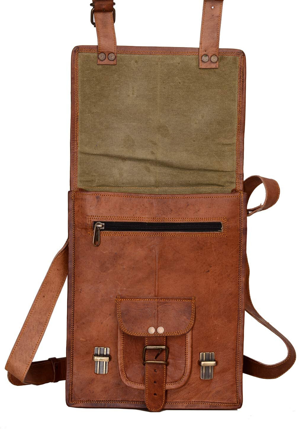 Handmade Leather Sturdy Leather satcel Ipad Messenger Bag for men and ...