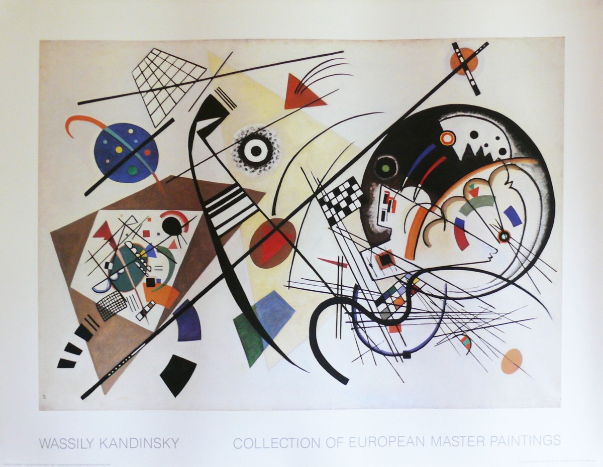 Kandinsky Most Famous Paintings "Head Of Christ" By Leonardo