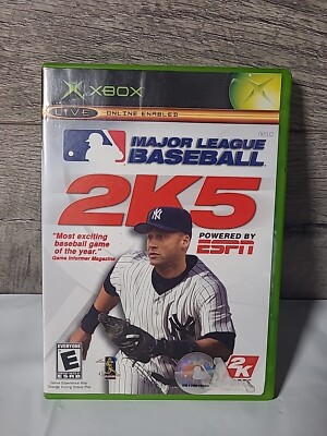 Microsoft XBOX Major League Baseball 2K5 (2005) Tested-Works Complete ...