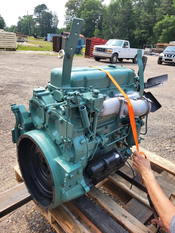 4-53 Detroit Diesel Engine 453 2 Cycle Stroke Complete Forklift Skidder ...