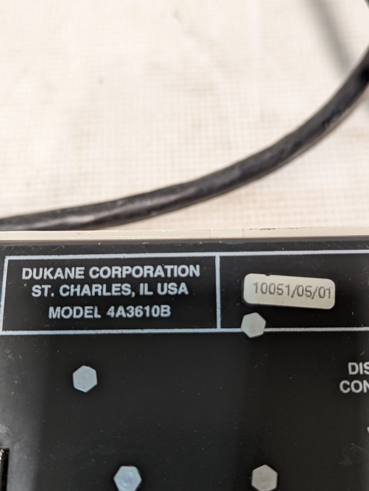 Dukane 4A3610B nurse call master station | eBay