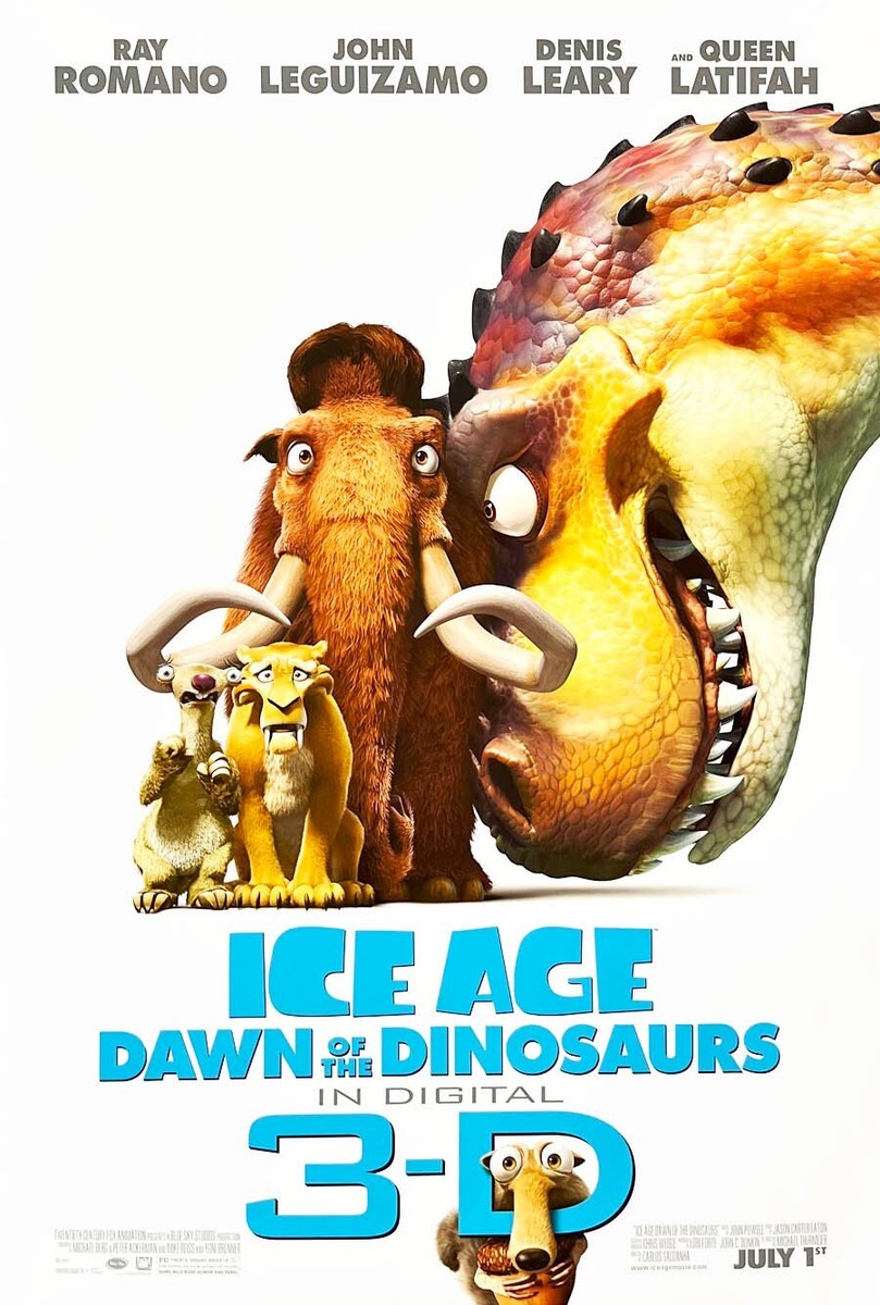 Ice Age 3 Dawn Of The Dinosaurs Movie Poster
