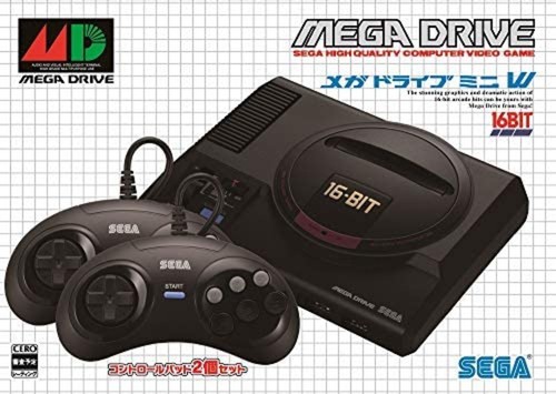 SEGA Games Mega Drive Mini W 2 controllers 16bit HAA-2523 F/S w/Tracking# Japan 4974365144920| eBay