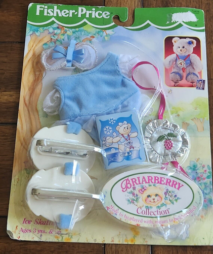 Briarberry ICE SKATING Set Bear Blue Outfit Skate Fisher Price 74408 FP ...