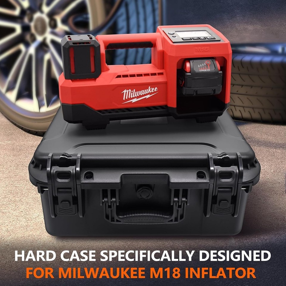 Air Compressor Hard Storage Case for Milwaukee M18 Inflator 2848 - | eBay