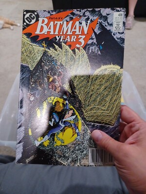Batman #439 1989 George Pérez "Storyline: Batman: Year 3, Part 4 ...
