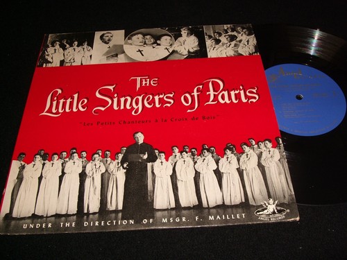 LITTLE SINGERS OF PARIS (10")33 Rpm Vinyl~Canada Pressing ANGEL ANG ...