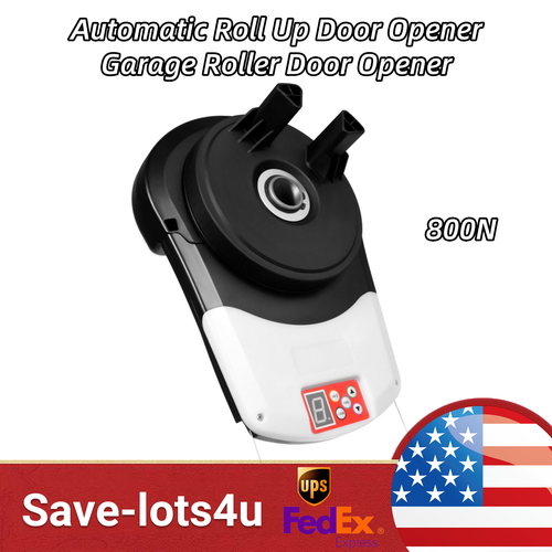 Automatic Roll Up Door Opener Garage Roller Door Opener with 2 Remotes ...