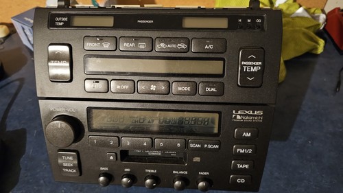 1999 LS400 Nakamichi Radio With HVAC Controls Used | eBay
