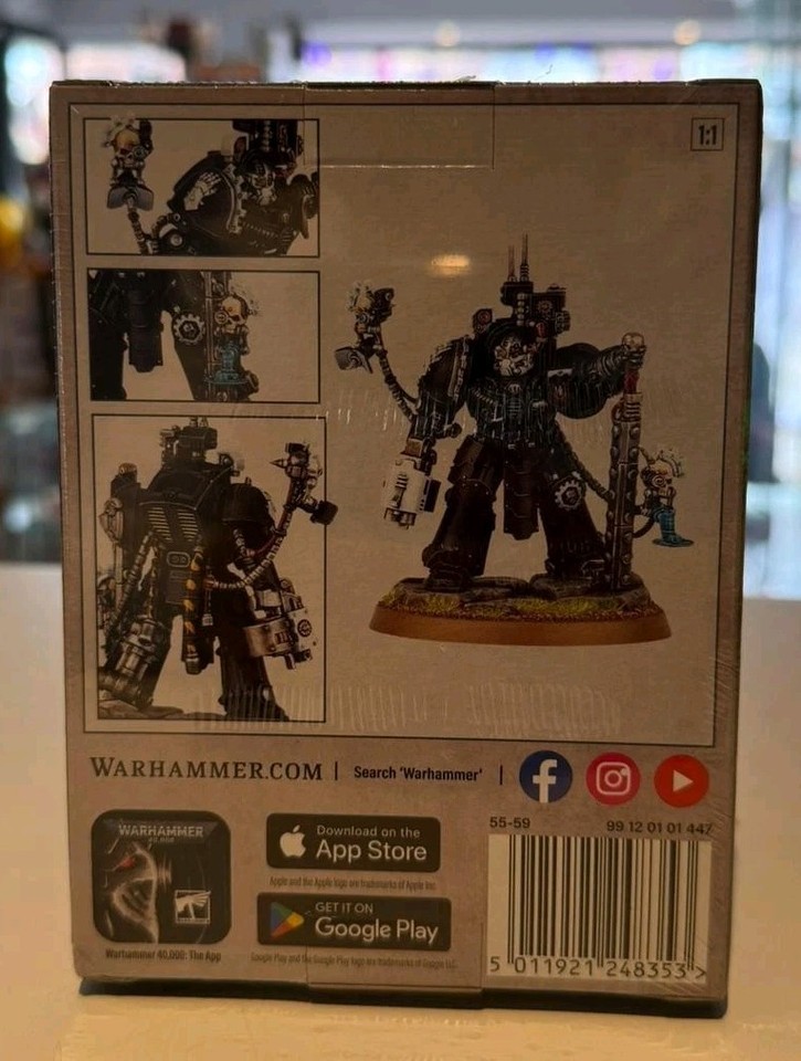 Warhammer 40k Figurine Caanok Var Iron Hands Neuf Scellé | eBay