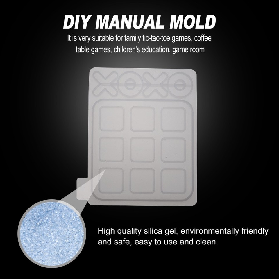 Table Game Epoxy Casting Mold Resin Molds Silicone Moulds for DIY | eBay UK