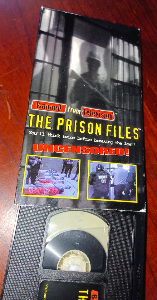 The Prison Files VHS Tape Rare Banned from Television 1998 | eBay