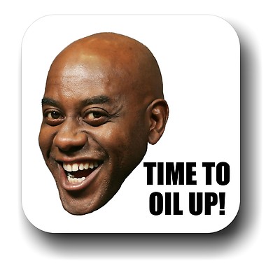 Time To Oil Up! Internet meme - drink coaster, gift set coaster | eBay UK