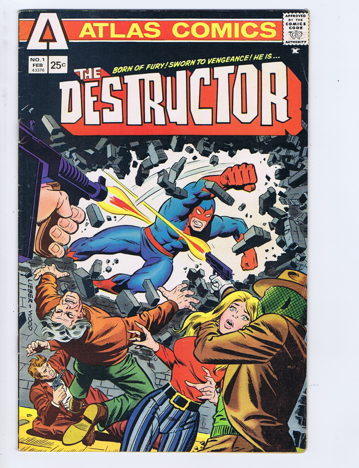 Destructor #1 Atlas Comics 1975 | eBay