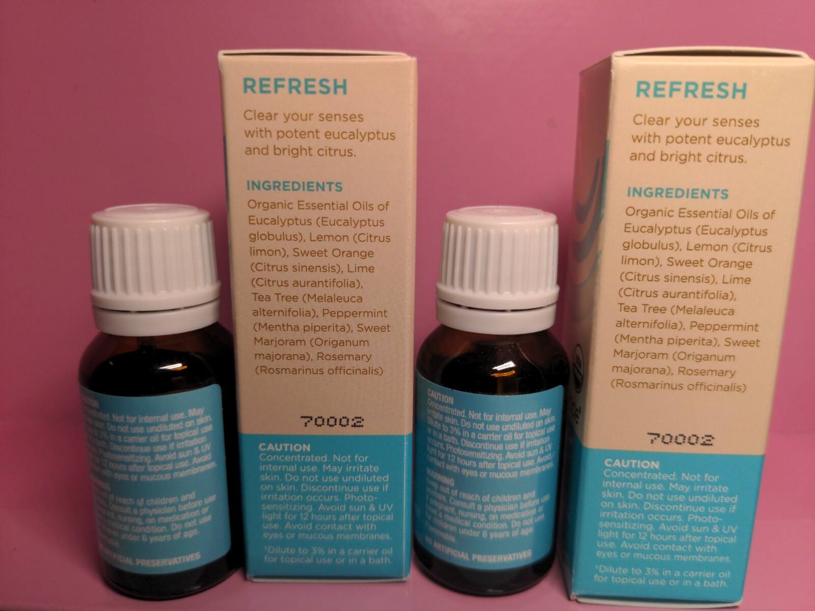 Lot of 2 Radiance Refresh Essential Oil Blend 15ml 100% Pure undiluted ...