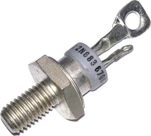 GE JAN.CG.2N683 SCR 100V 25A Standard Recovery Chassis Stud Mount TO ...