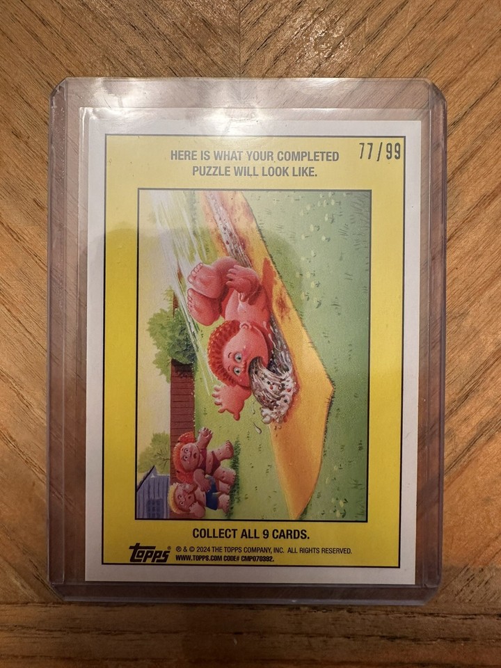 Garbage Pail Kids Kids At Play 59b CLAY CLAW Blue Parallel 77/99 | eBay