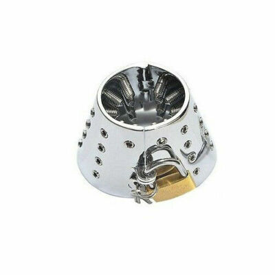 Oval Testicle Ball stretcher steel bdsm - cbt Testicle crusher | eBay