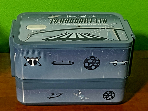 Disney Disneyland Exclusive Tomorrowland Large Bento Box Lunch Picnic ...