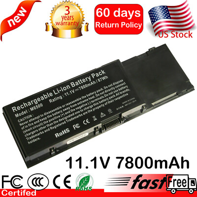 M6500 Battery for Dell Precision M2400 M4400 M6400 KR854 8M039 DW842 ...