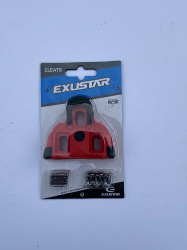 Cycling - Pair Bike Exustar Performance Floating Cleats red ERSL-11 4.5 ...