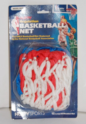 Vintage Huffy Sports NBA Regulation Basketball Net Red White Blue | eBay