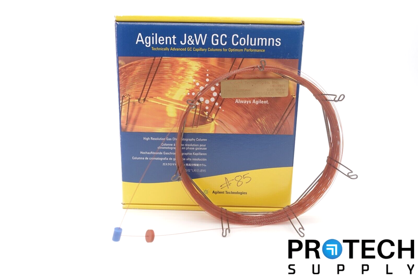 Agilent 122-3862 DB-35MS J&W Scientific GC Column USED with WARRANTY | eBay