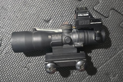 Trijicon 3x30 Compact ACOG Scope w/ HOLOSUN HS507C X2 | eBay