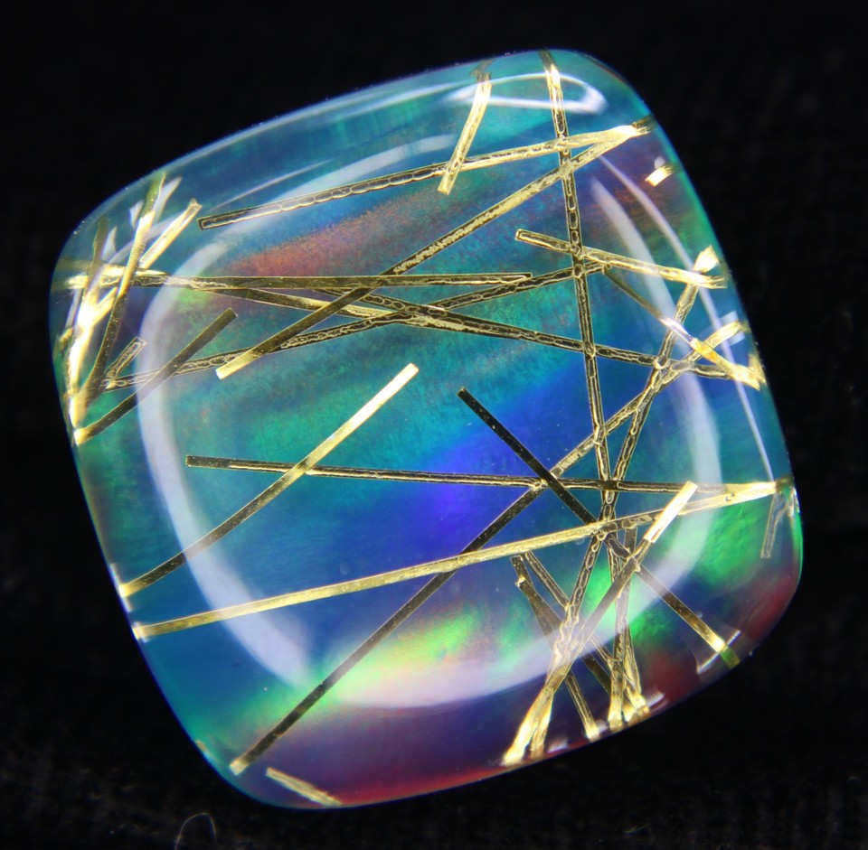 17.25 Ct Cabochon Cut Fire Opal Triplet Multi Color Loose Gemstones ...