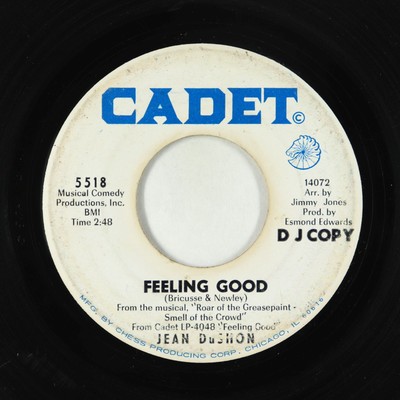 Northern Soul R&B 45 - Jean DuShon - Feeling Good - Cadet - promo! | eBay