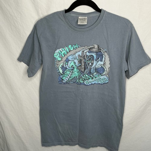 Phish 2023 Summer Tour Trippy Head Graphic Short Sleeve T Shirt Men’s ...