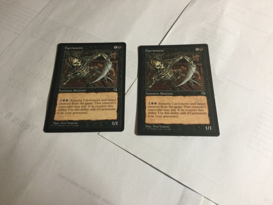 2 ux Carrionette MTG Magic the gathering card | eBay