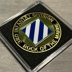 3RD Infantry Division US Army Challenge Coin "Rock of the Marne" FT ...