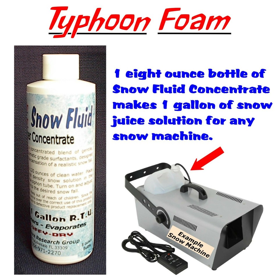 Snow Machine Juice concentrate makes 6 gallons of ready to use snow | eBay