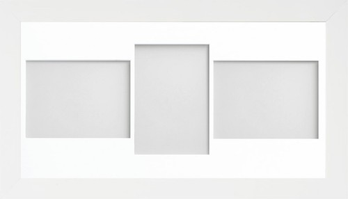 Multiple Photo Picture Frame Glossy White Candy Range with Multi ...