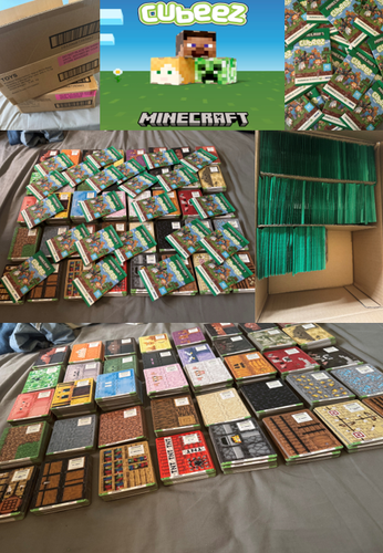 Minecraft Cubeez collectables Woolworths - Complete set / Singles ...
