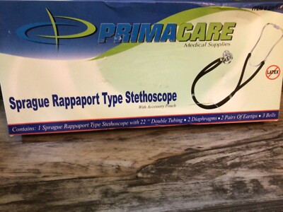 SPRAGUE RAPPAPORT STETHOSCOPE WITH ACCESSORY POUCH. New Open Box. | eBay