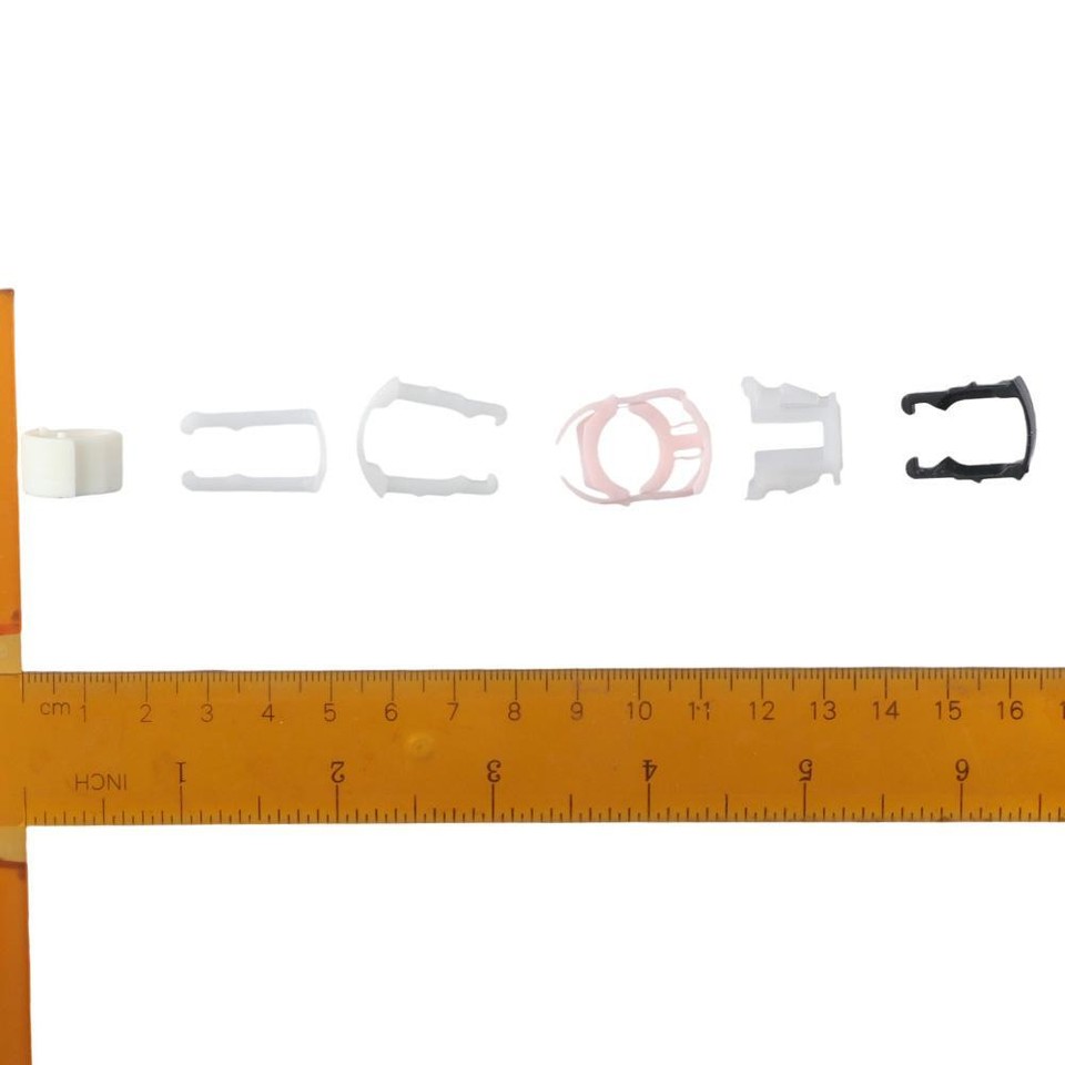 70Pcs Nylon Fuel Line Retaining Clip Fuel Line Retainer Clip Assortment ...