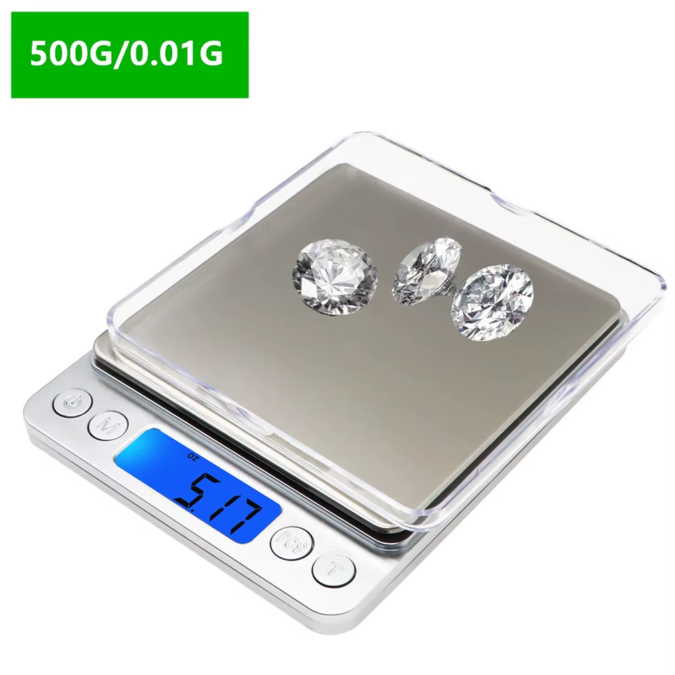 500 0.01G/3Kg 0.1G LCD Portable Mini Electronic Digital Scales Kitchen Precision | eBay Australia