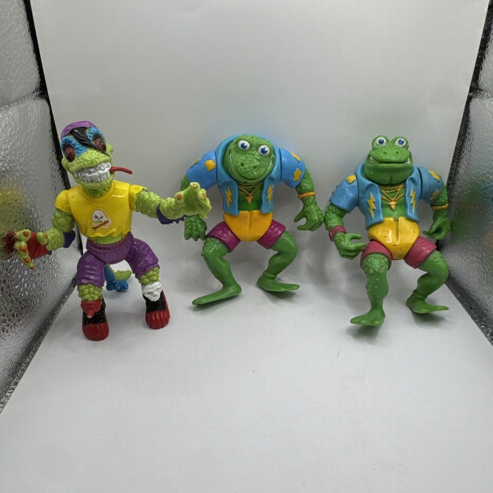 Lot Of 3 Turtle Action Figures- Vintage | eBay
