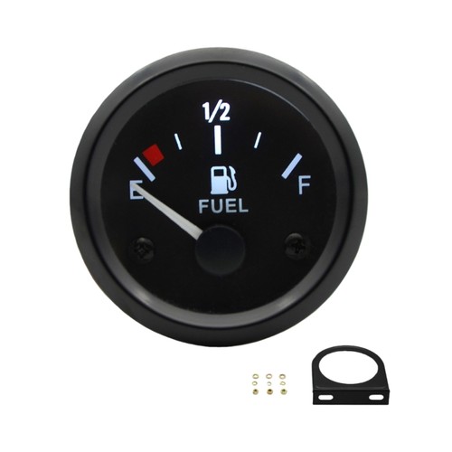 Universal 12V Car Motorcycle Fuel Gauge LED Display Waterproof Fuel ...