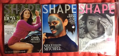LOT OF 3 SHAPE OCTOBER NOVEMBER DECEMBER 2018 MAGAZINE | eBay
