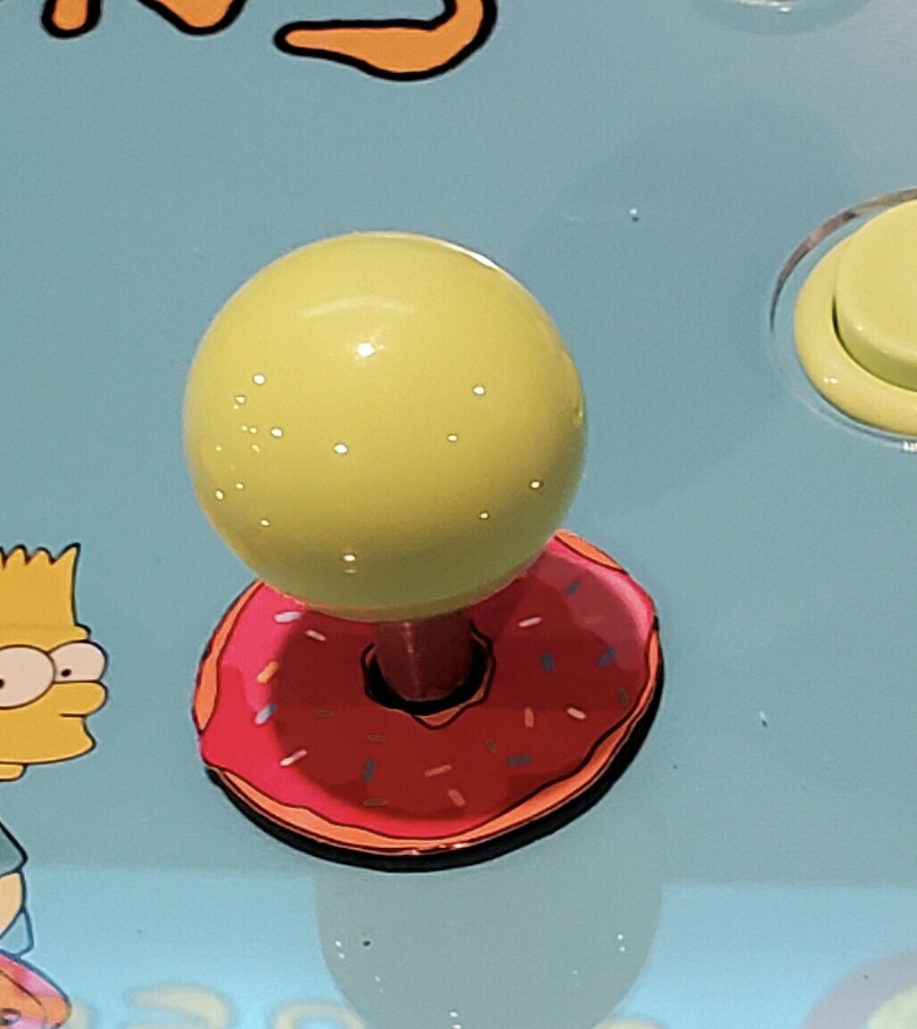 Simpsons Arcade 1up Dust Cover Decal Stickers | eBay