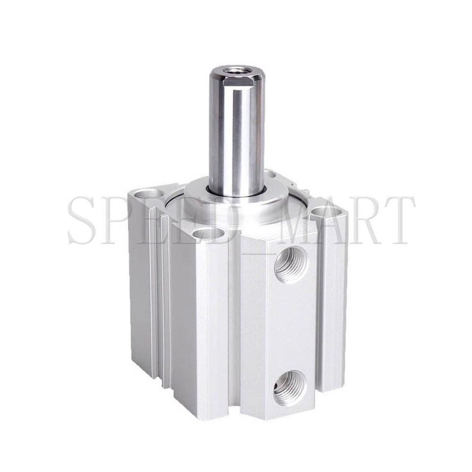 SDA40X30 Thin Small Pneumatic Air Cylinder 30mm Stroke Rod Acting Push ...