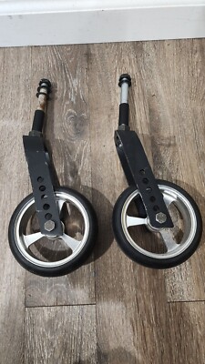 Quickie Tilite Ki Mobility Rigid WHEELCHAIR FRONT FORKS CASTERS Tires ...