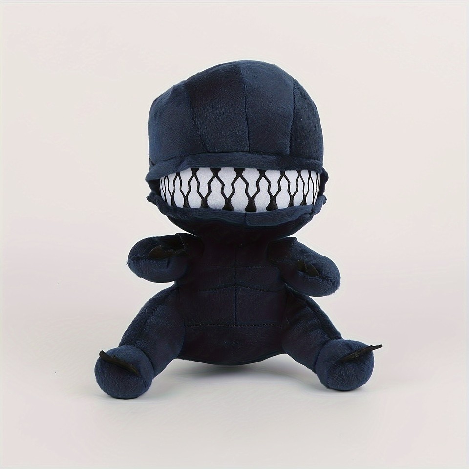 Alien Monster Plush Toy - Soft Stuffed Creature with Toothy Grin 9.4 ...