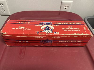 1988 score collector set NOT SEALED SOLD AS IS | eBay