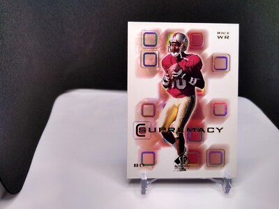 JERRY RICE 2000 SP Authentic Supremacy #S4 San Francisco 49ers | eBay