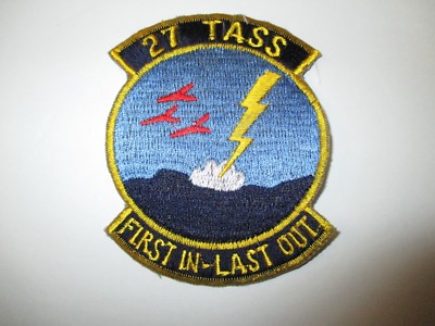 e0234 Vietnam Era US Air Force 27th Tass Tactical Air Support IR21D | eBay