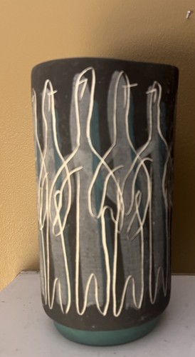 Charles and Alice Smith Chalice California Pottery Pitcher Sgrafitto ...